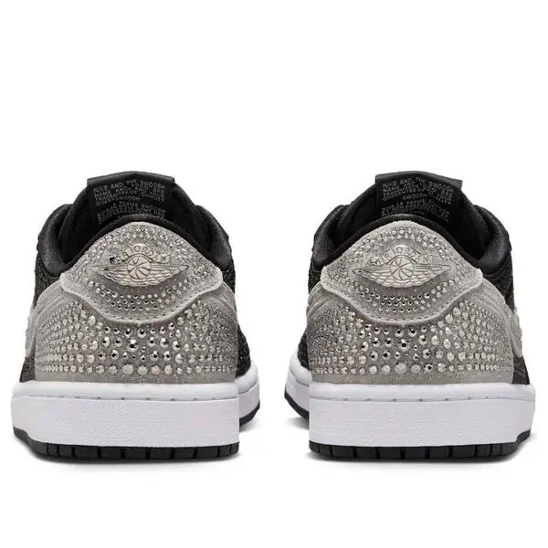 JORDAN Air 1 Retro Low Og Swarovski 'stealth