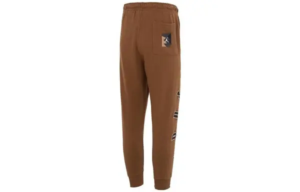 JORDAN Flight Mvp Fleece Trousers 'tan - Tan/multi-color