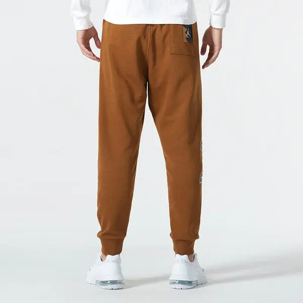 JORDAN Flight Mvp Fleece Trousers 'tan - Tan/multi-color