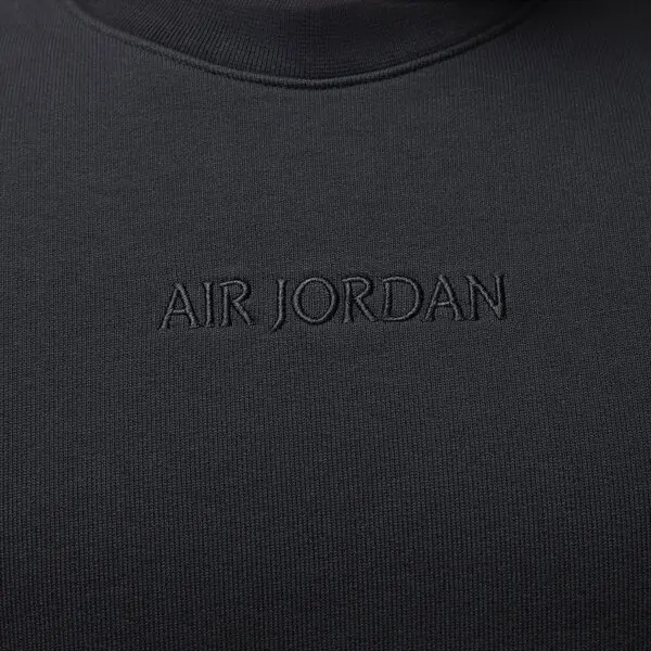 JORDAN Wordmark Knitted Crew Neck Sweatshirt