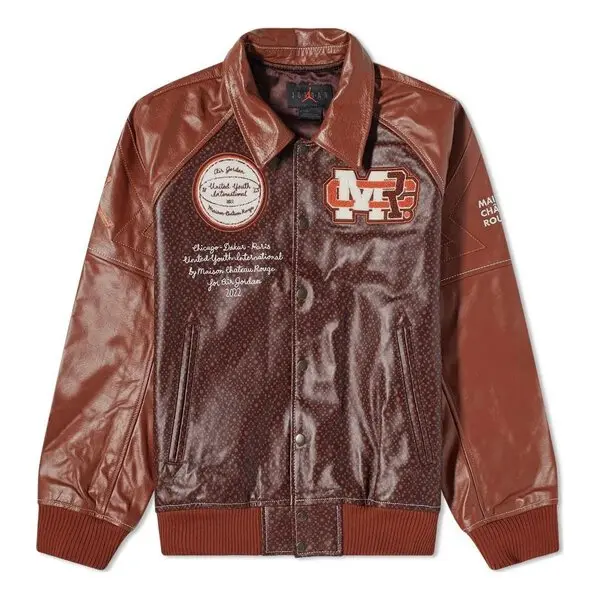 JORDAN X Maison Château Rouge Bomber Jacket