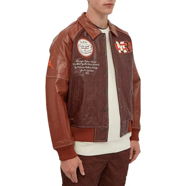 JORDAN X Maison Château Rouge Bomber Jacket