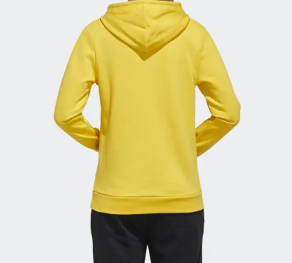 Adidas Neo Side Stripe Knit Hoodie - Yellow