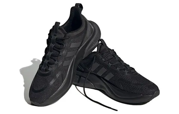 Adidas Alphabounce Plus Athletic Sneakers - Black