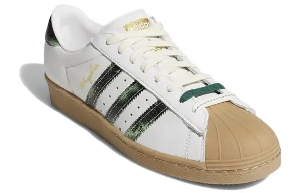 Adidas Metropolitan X Superstar 80 Gum Sole Sneakers - White