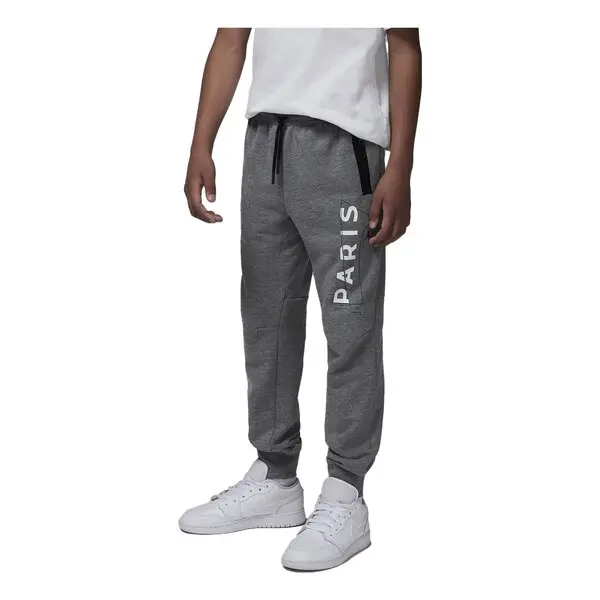 JORDAN X Paris Saint-germain French Terry Jogger Pants - Carbon Heather