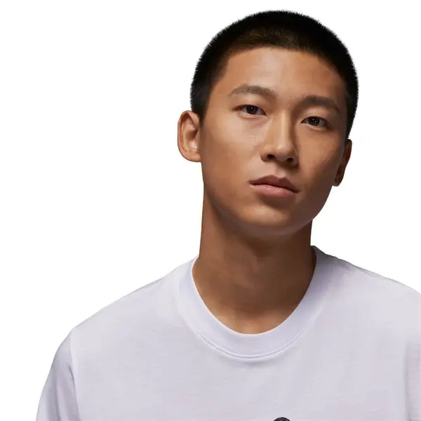 JORDAN As J Sprt Df Jm Ss Crew T-shirt Asia Sizing 'white - White/black