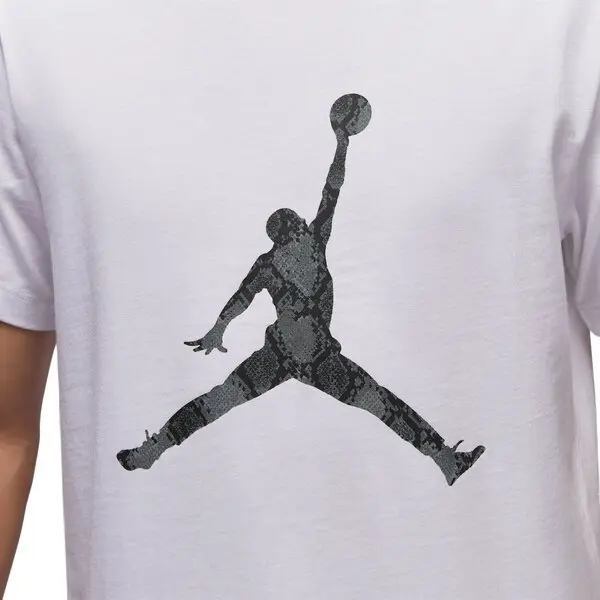 JORDAN As J Sprt Df Jm Ss Crew T-shirt Asia Sizing 'white - White/black