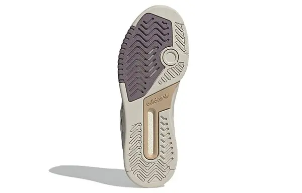 Adidas Originals Drop Step Low Sneakers - White/purple