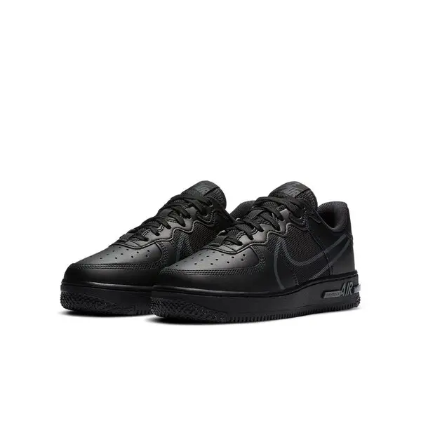 Nike Force 1 React Sneakers - Black