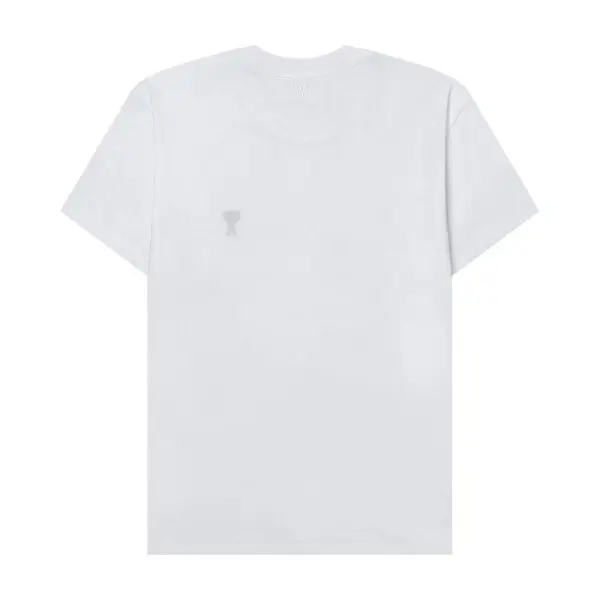 AMI Paris Small Heart Logo T-shirt - White