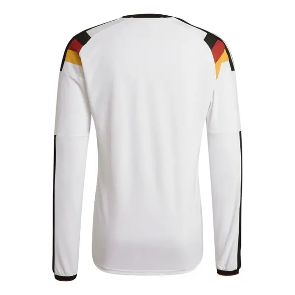 Adidas Germany 26 Home Authentic Long Sleeve Jersey - White