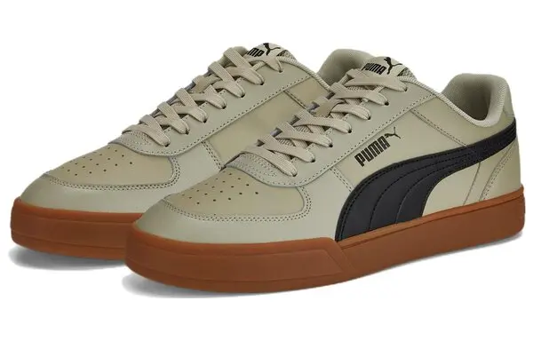 PUMA Caven Low Top Sneakers - Brown/green/brown