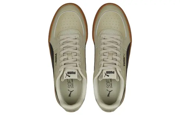 PUMA Caven Low Top Sneakers - Brown/green/brown