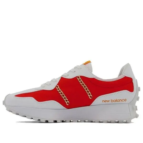NEW BALANCE 327 "white Impulse" Sneakers - White/red/pink