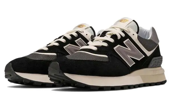 NEW BALANCE 574 Legacy Low Top Sneakers - Black/gray/white