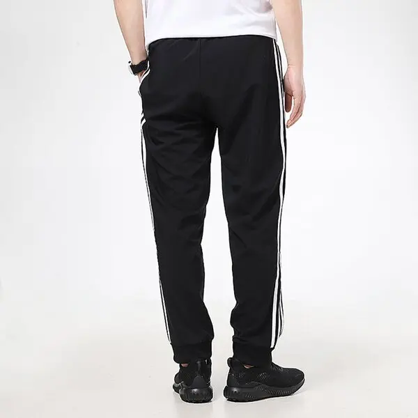 Adidas Casual Sports Side Stripe Bundle Feet Long Pants - Black