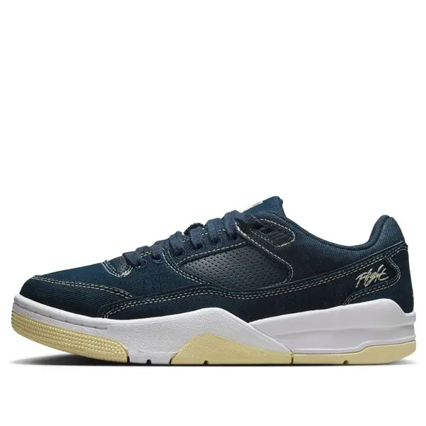 JORDAN Flight Court 'denim - Obsidian/white/alabaster