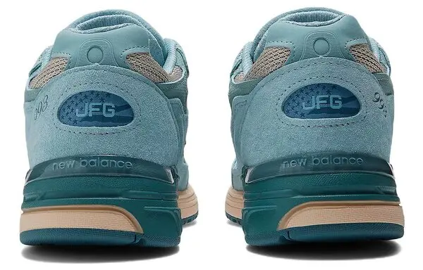 NEW BALANCE X Joe Freshgoods 993 Made In Usa Sneakers - Blue/green