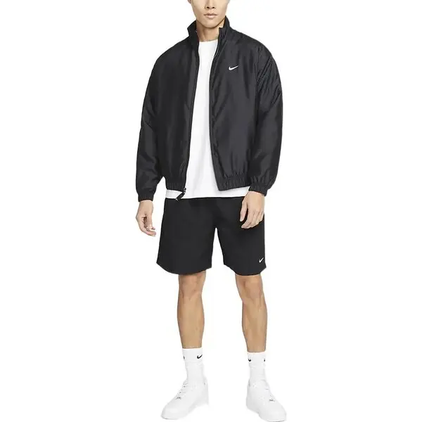Nike Stand Collar Zip Up Jacket