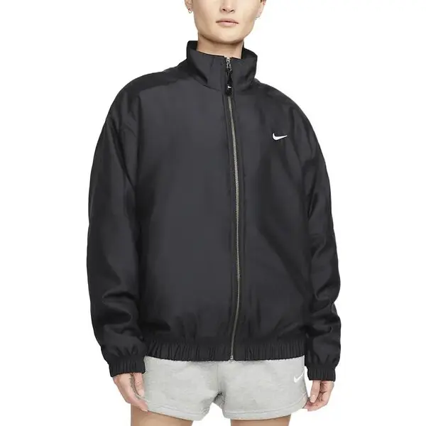 Nike Stand Collar Zip Up Jacket