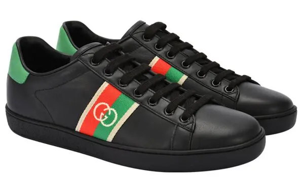 Gucci Ace Elastic Web Interlocking G Sneakers