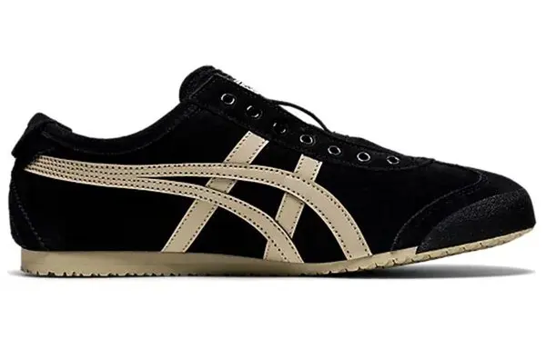 Onitsuka Tiger Mexico 66 Slip-on Sneakers - Black/cream