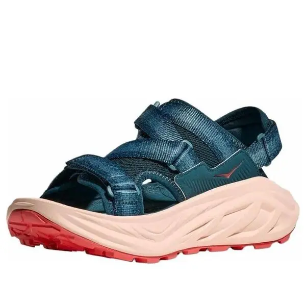Hoka One One Infini Hike Tc Sandals - Blue Twilight/grapefruit