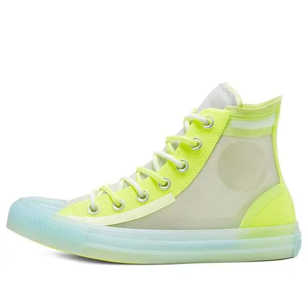 CONVERSE Translucent Mesh Utility Chuck Taylor All Star High Top - Yellow/blue/white