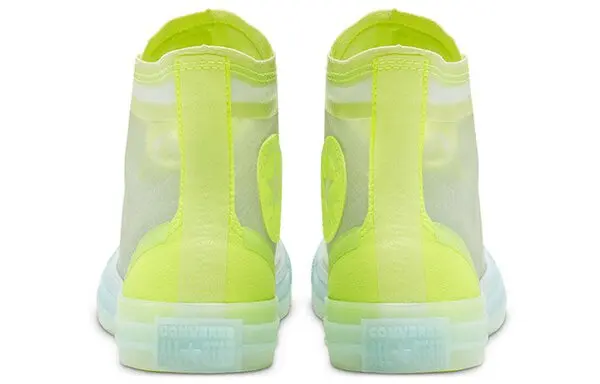 CONVERSE Translucent Mesh Utility Chuck Taylor All Star High Top - Yellow/blue/white