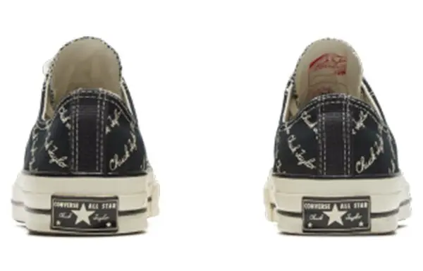 CONVERSE Chuck 70 Low Top "scripted Signature Print - Black