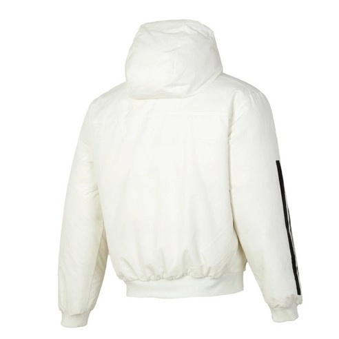 Adidas Puffer Jacket With Hood - White/black