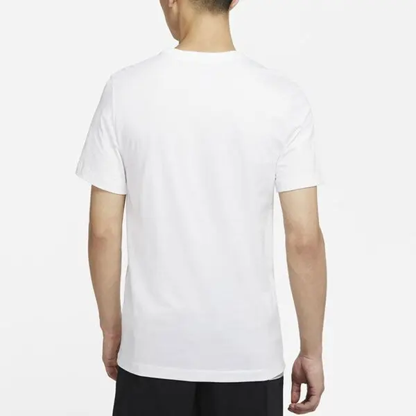 Nike Pattern Printing Sports Round Neck Short Sleeve
