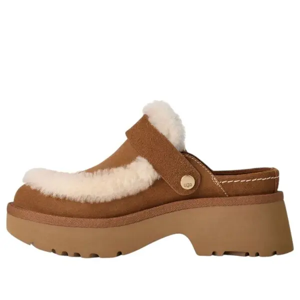 UGG Esmee Clog Mules - Chestnut