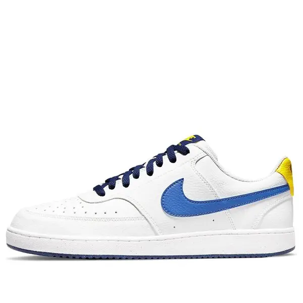 Nike Court Vision Low Next Nature Sneakers - White/hyper Royal/blue Void