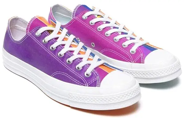 CONVERSE X Chinatown Market Chuck 70 Ox 'uv' Sneakers - Multi-color