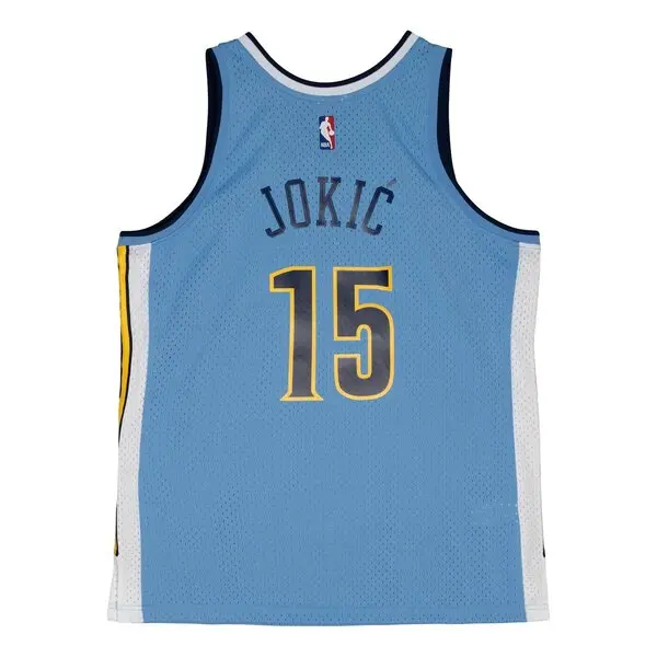 Mitchell & Ness Nba Denver Nuggets Nikola Jokic 2016/17 Road Jersey #15