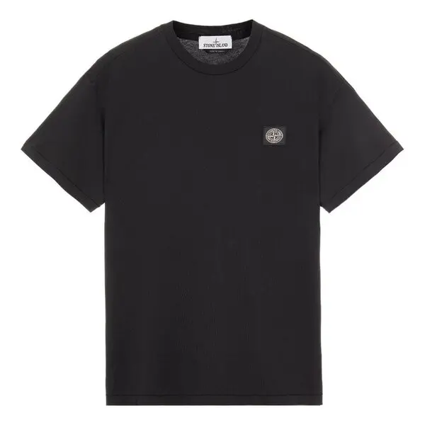 Stone Island Patch Logo T-shirt - Black