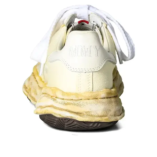 Mihara Yasuhiro Blakey Og Sole Canvas Low Top Sneakers - White