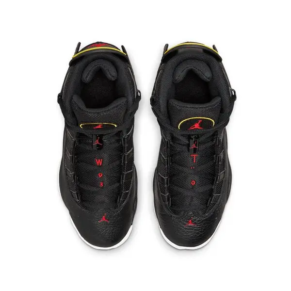 JORDAN Air 6 Rings High Top Sneakers - Black/red