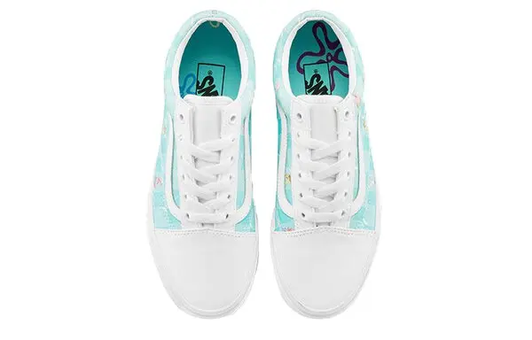 VANS Old Skool 'bikini Bubble' Spongebob Squarepants - White/blue
