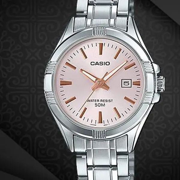 Casio Quartz Analog Watch - Pink