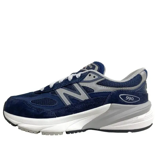 NEW BALANCE Nb 990 V6 Athletic Sneakers - Navy Grey