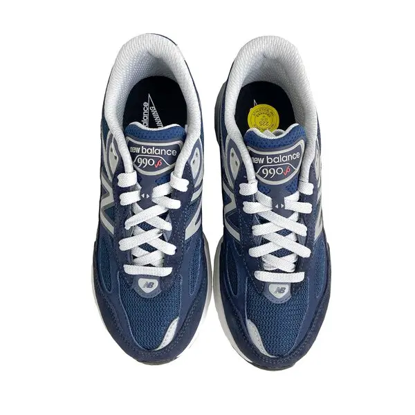 NEW BALANCE Nb 990 V6 Athletic Sneakers - Navy Grey
