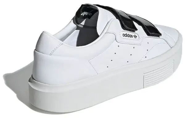 Adidas Sleek Super Platform Sneakers - White/black