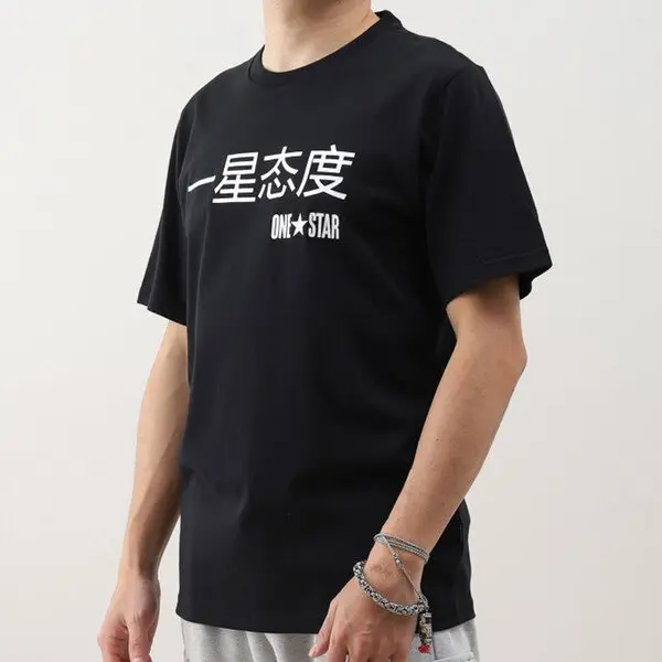 CONVERSE Graphic Short Sleeve T-shirt Asia Sizing