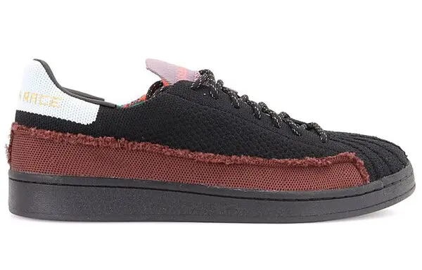 Adidas Pharrell X Superstar Patchwork Sneakers