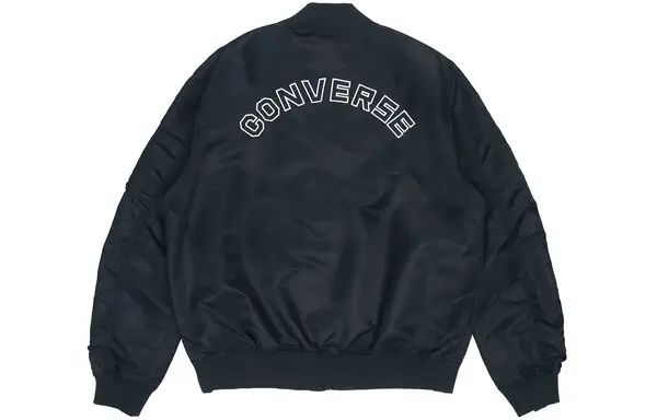 CONVERSE Ss22 Logo Loose Sports Retro Aviator Jacket