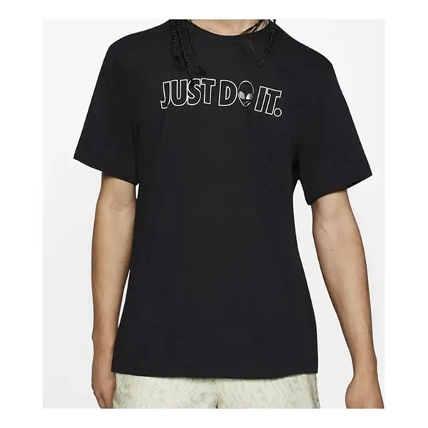 Nike Printing Short Sleeve 'alien - Black