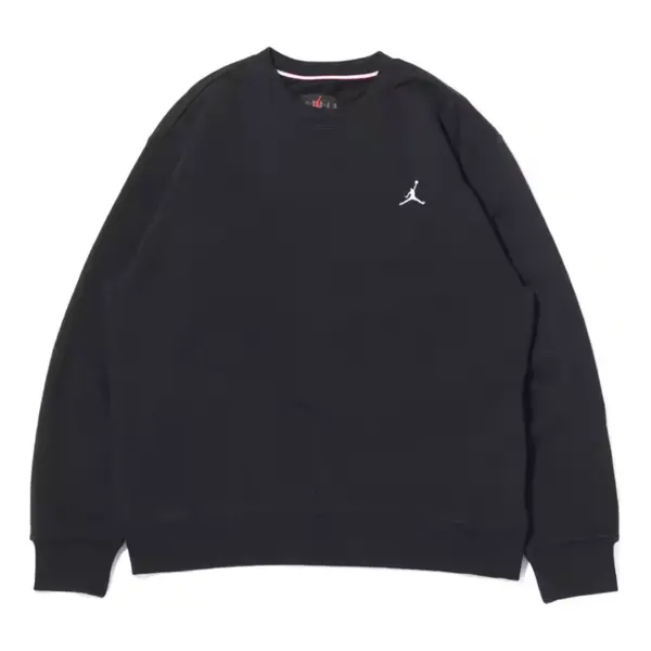 JORDAN Essentials Fleece Crewneck Sweatshirt - Black
